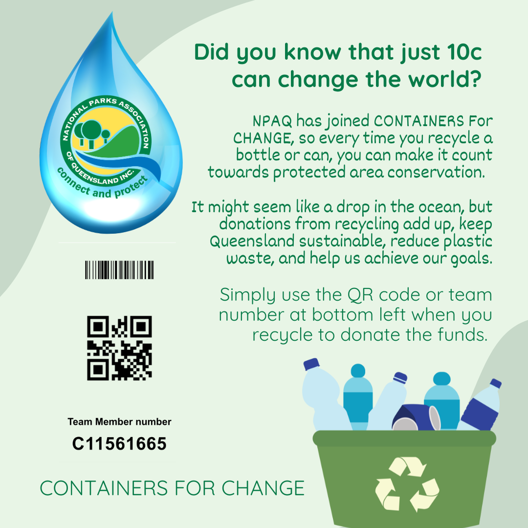 Containers for Change – National Parks Association of Queensland